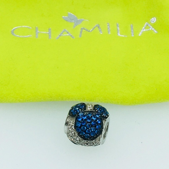 Chamilia | Jewelry | Authentic Chamilia Disney Bead Mickey Mouse Pave ...